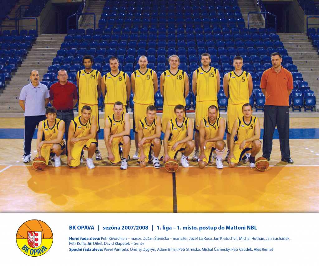 Historie | BK OPAVA - Oficiální stránky basketbalového klubu v Opavě