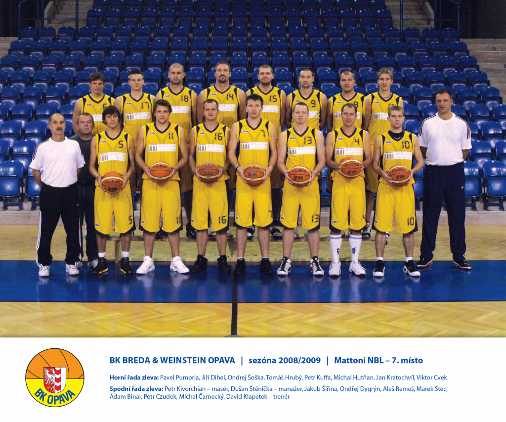 Historie | BK OPAVA - Oficiální stránky basketbalového klubu v Opavě